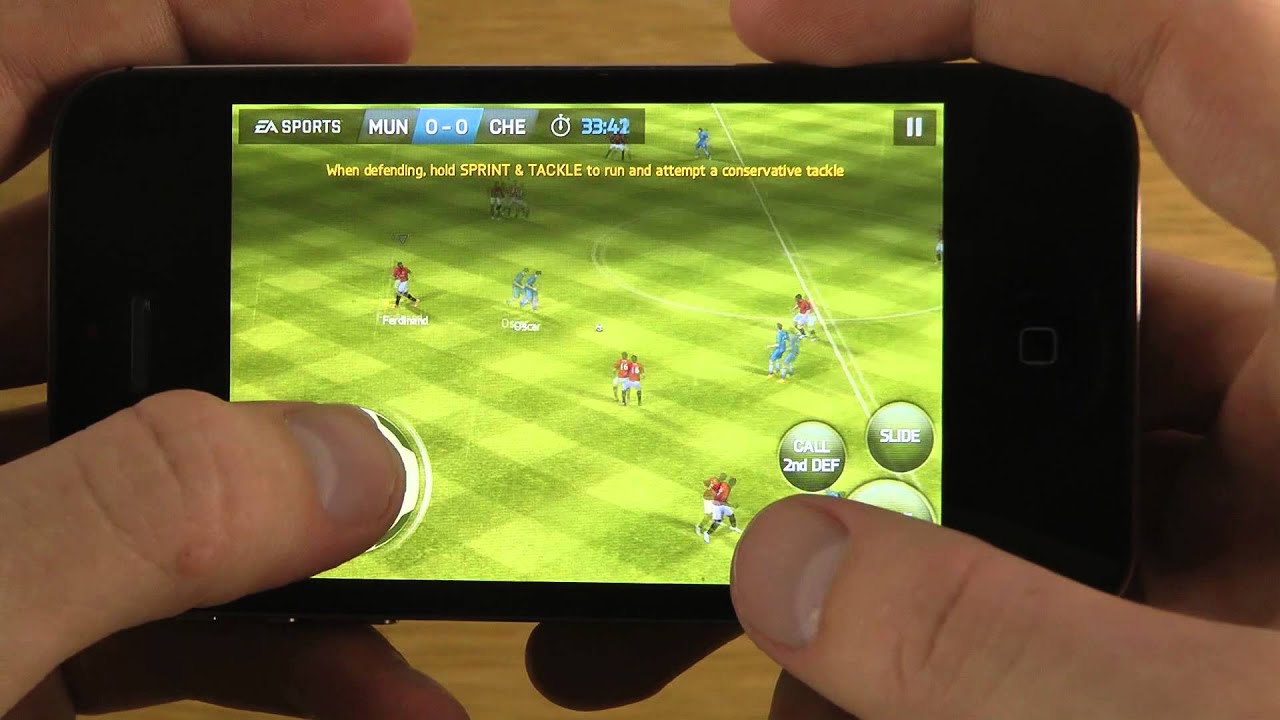 FIFA 14 iPhone 4S iOS 7 Final Public HD Gameplay Review - YouTube