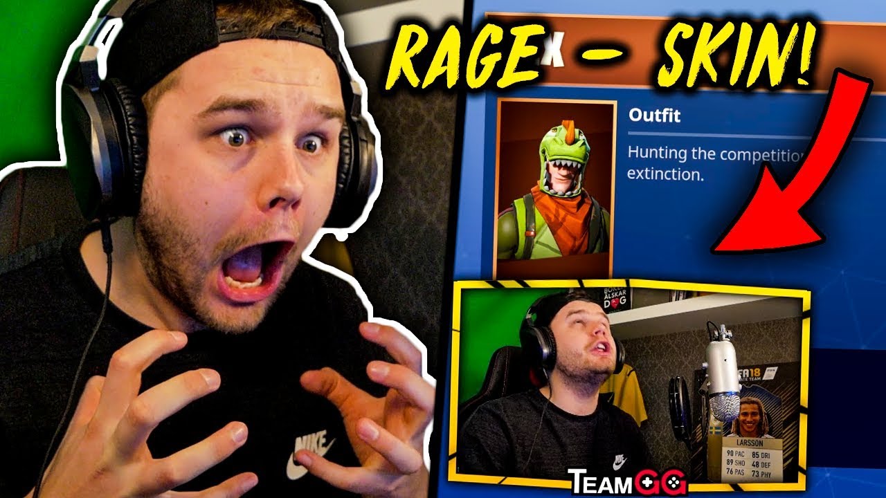 *RAGE* Och nytt SKIN i FORTNITE!! 🔥 - YouTube