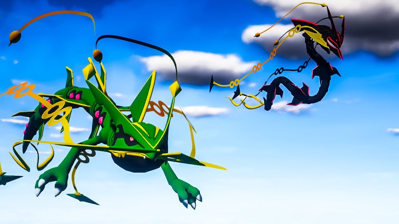 MEGA RAYQUAZA EN HONOR BALL LUCKY BLOCK PIXELMON 😱🔥 - POKEMON MINECRAFT ...