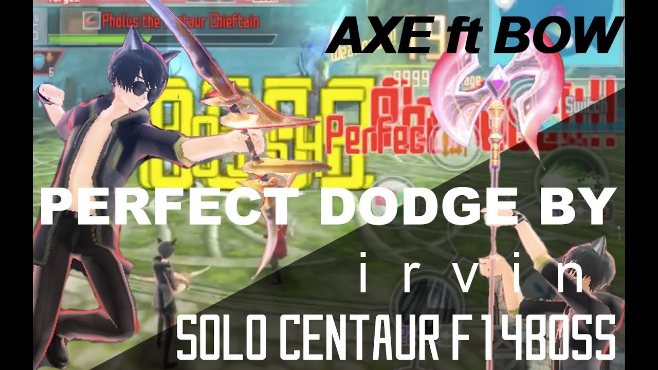 PERFECT DODGE BY i r v i n, solo centaur (f14boss) - YouTube