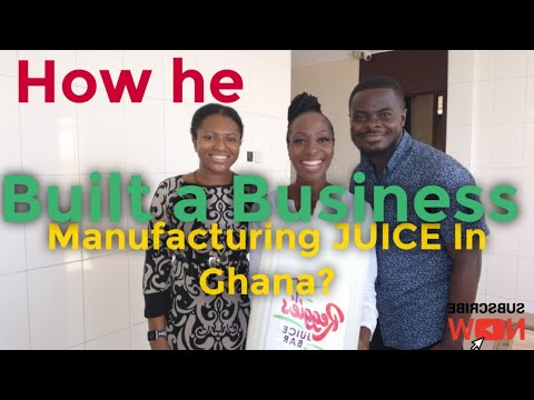 Ghana Business. You Will Be Inspired By His Story! Successful Juice ...