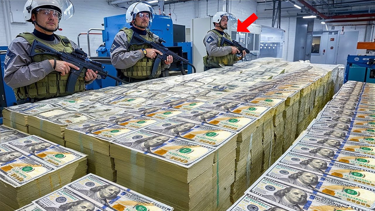 Inside the U.S. Dollar Printing Factory – How American Money Is Made ...