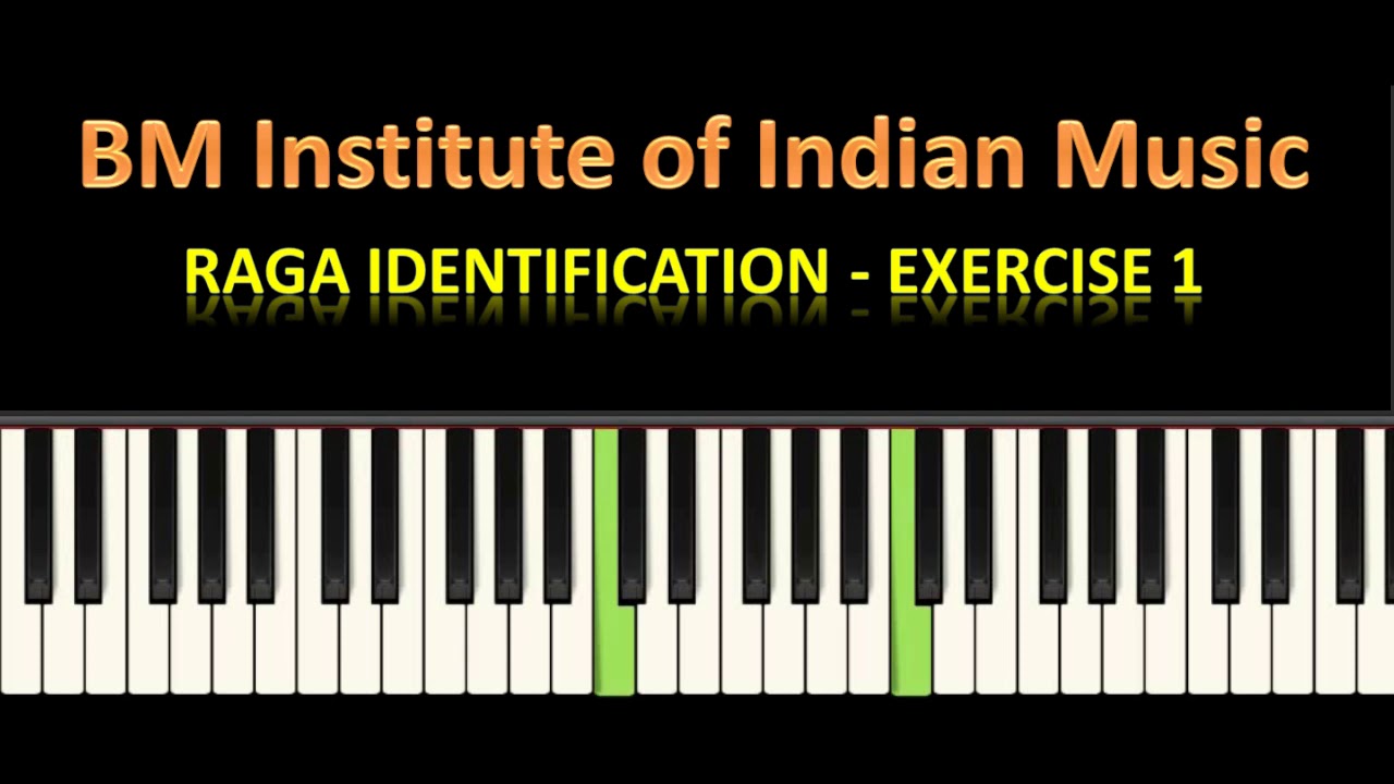 ராகங்களைக் கண்டுபிடிப்போம் Raga Identification - Exercise 1 - YouTube