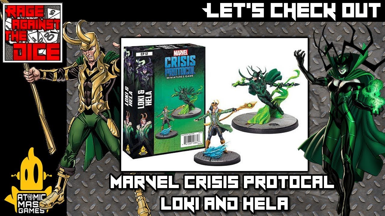 Let's unbox Marvel Crisis Protocol Loki and Hera - YouTube