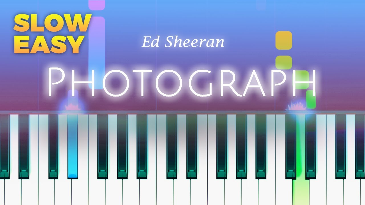 Ed Sheeran - Photograph - SLOW EASY Piano TUTORIAL by Piano Fun Play ...