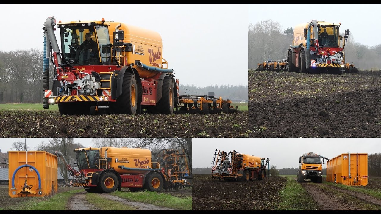 Vredo VT 4556 en Tatra Phoenix Truck JWD Markvoort Schalkhaar bouwland ...