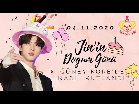 Jin'in doğum günü Kore'de nasıl kutlandı?