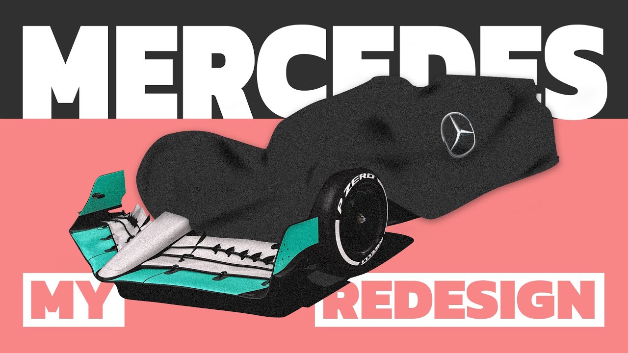 I've Redesigned the 2025 Mercedes Formula 1 Car - YouTube