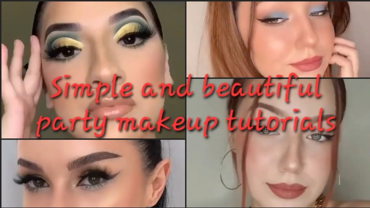 Beautiful and easy makeup tutorials/Party makeup tutorials - YouTube