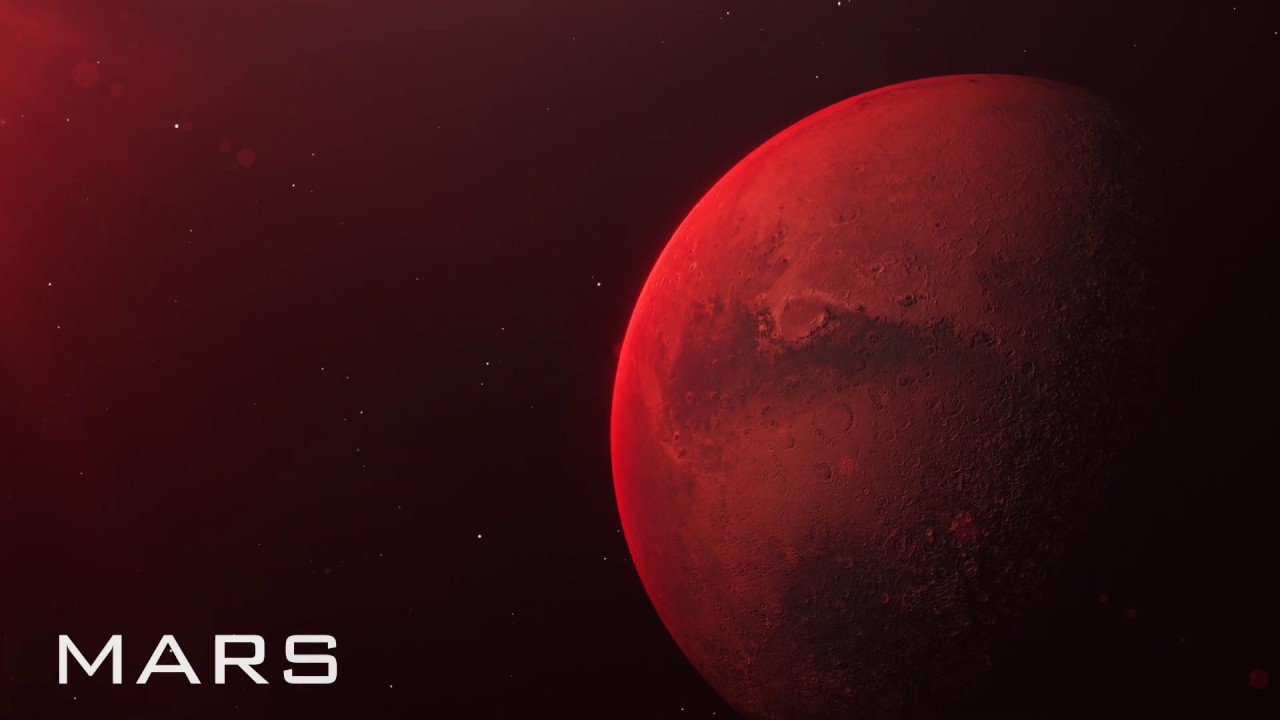 Mars - Created in After Effect - YouTube