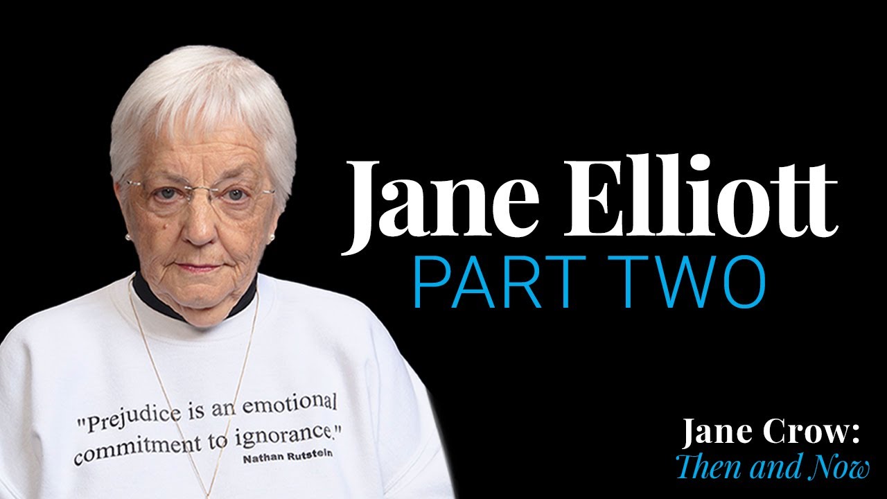 Jane Elliott Discusses 'Jane Crow Education' (PT. 2) - YouTube