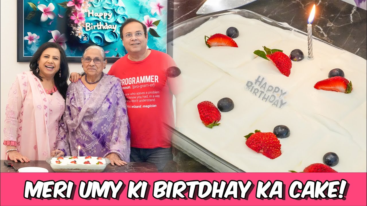Meri Umy ka Birthday Cake Banaya 3 Milk Wala! Easy Tres Leches Cake ...