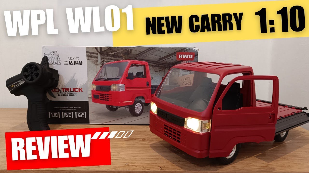 RC Suzuki New Carry WPL WL01 Upgrade Dari D12 D22 PINTU BISA DIBUKA I ...