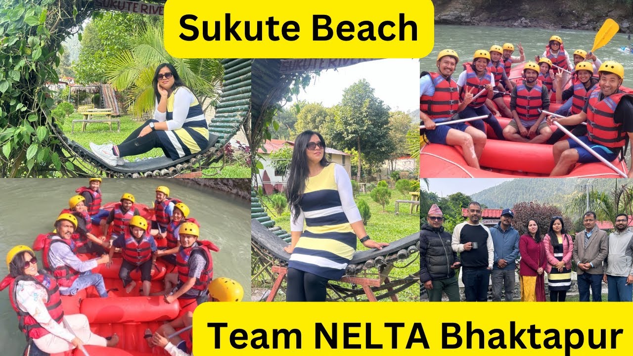 Sukute beach| Travel vlog| weekend| NELTA BHAKTAPUR |2024 - YouTube