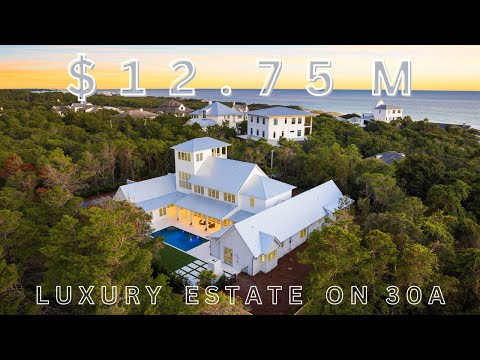 GRAND 30A Estate with Pickleball Courts | 40 Whispering Wind Way