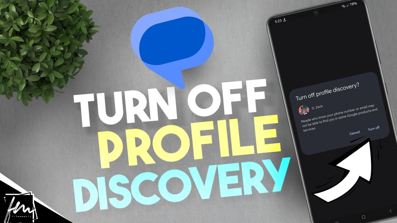 Disable Profile Discovery in Google Messages on Android | Privacy Tips ...