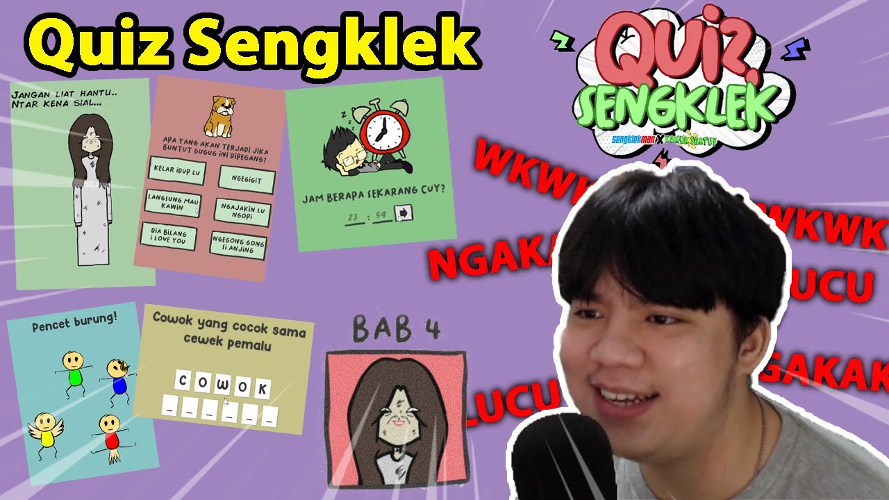 OTAK GW PUSING BANGET!!! Quiz Sengklek Bab 4 (Level 61-80) - YouTube
