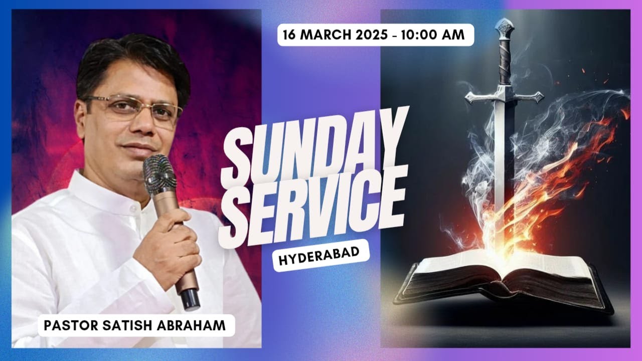 🔴#live Hyderabad Service | Pastor Satish Abraham garu - YouTube