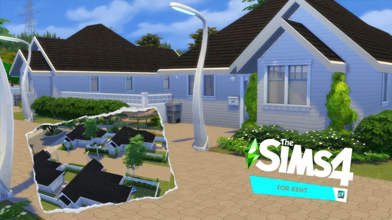 Family Neighborhood || Sims 4 Speed Build - YouTube
