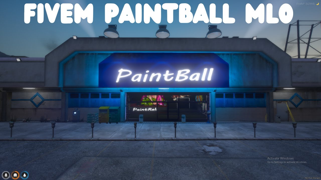 Fivem paintball mlo | Fivem Mods | Interior & map for Roleplay | FiveM mlo store - YouTube