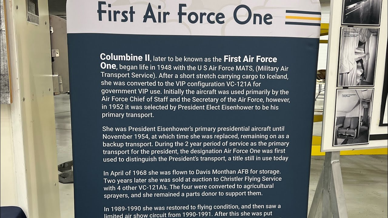 Very First United States Air Force One. #restoration #airforce #plane # ...