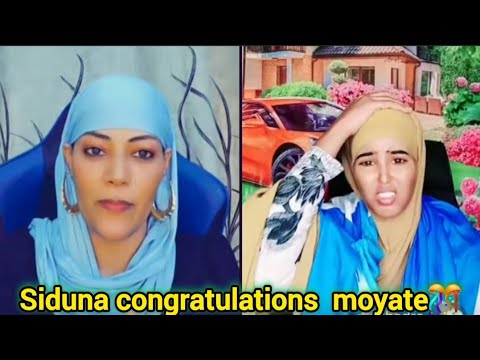 siduna congratulations 🎊 👏 moyate - YouTube