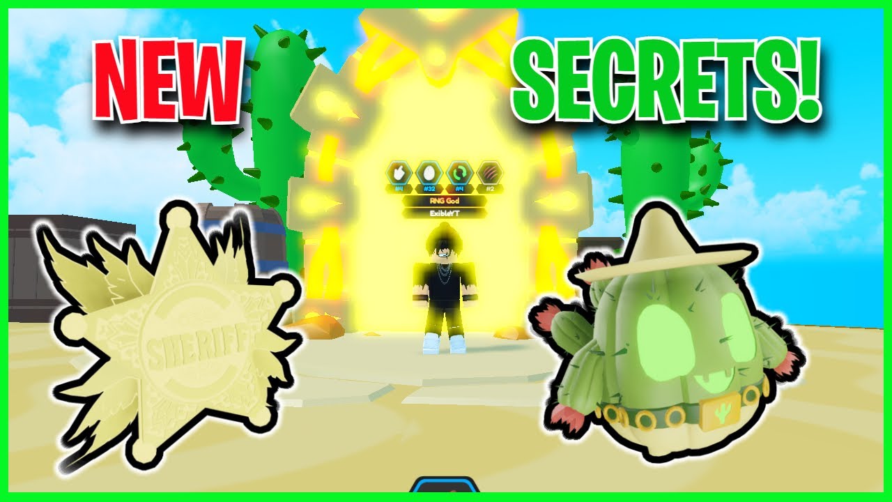 🍀 WE HATCHED THE *NEW* WILD WEST SECRETS In Tapping Legends X! (Roblox ...
