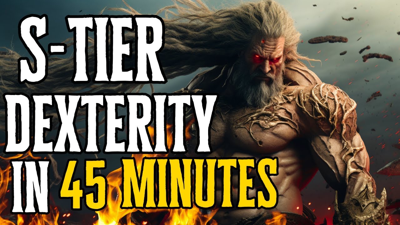 How to Make an OVERPOWERED Dexterity Build EARLY in Elden Ring (1.10 ...
