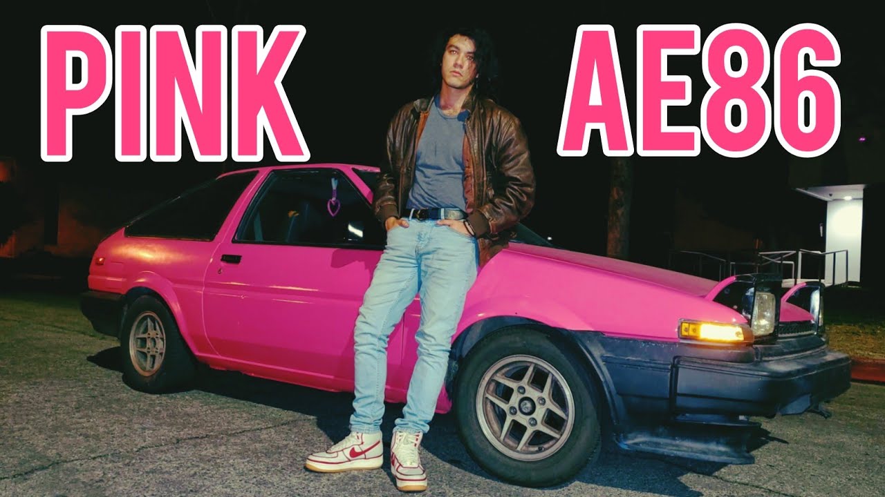 I Painted My AE86 PINK! - YouTube