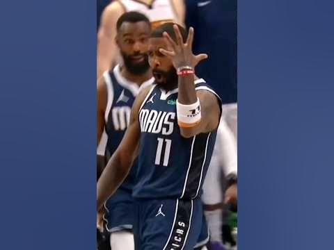 Mavericks arena erupted as Kyrie Irving makes the hardest and nastiest game winning buzzer ...