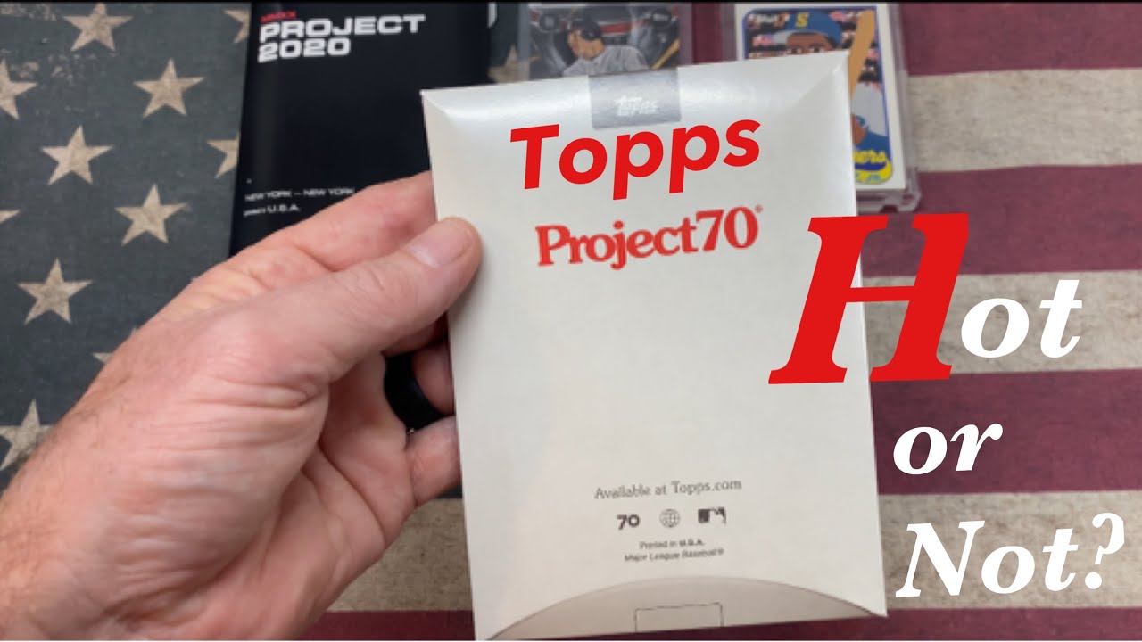 Ep155 First look at Topps Project 70 baseball cards. Are they worth it ...