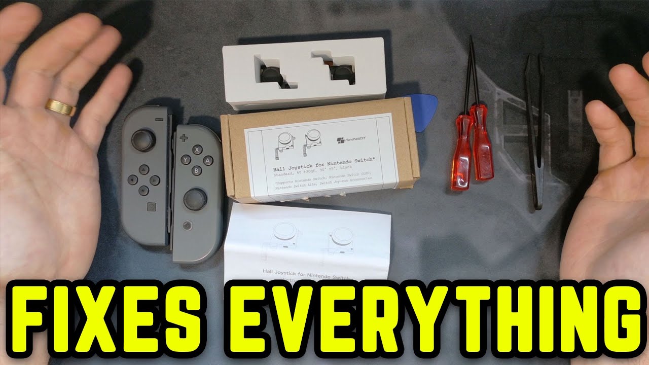 Nintendo Switch Joycon Drift FIX - YouTube