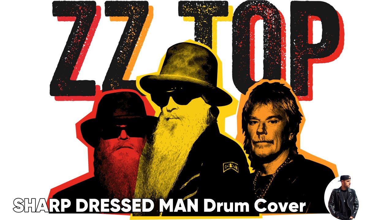 SHARP DRESSED MAN - ZZTOP DRUM COVER - YouTube