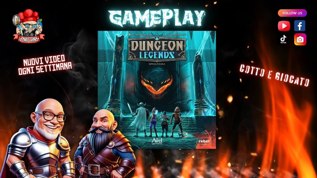 DUNGEON LEGENDS - "Al Fuoco!" - difendiamo il castello dai mostri nel mondo di Avel (Ep.411 ...