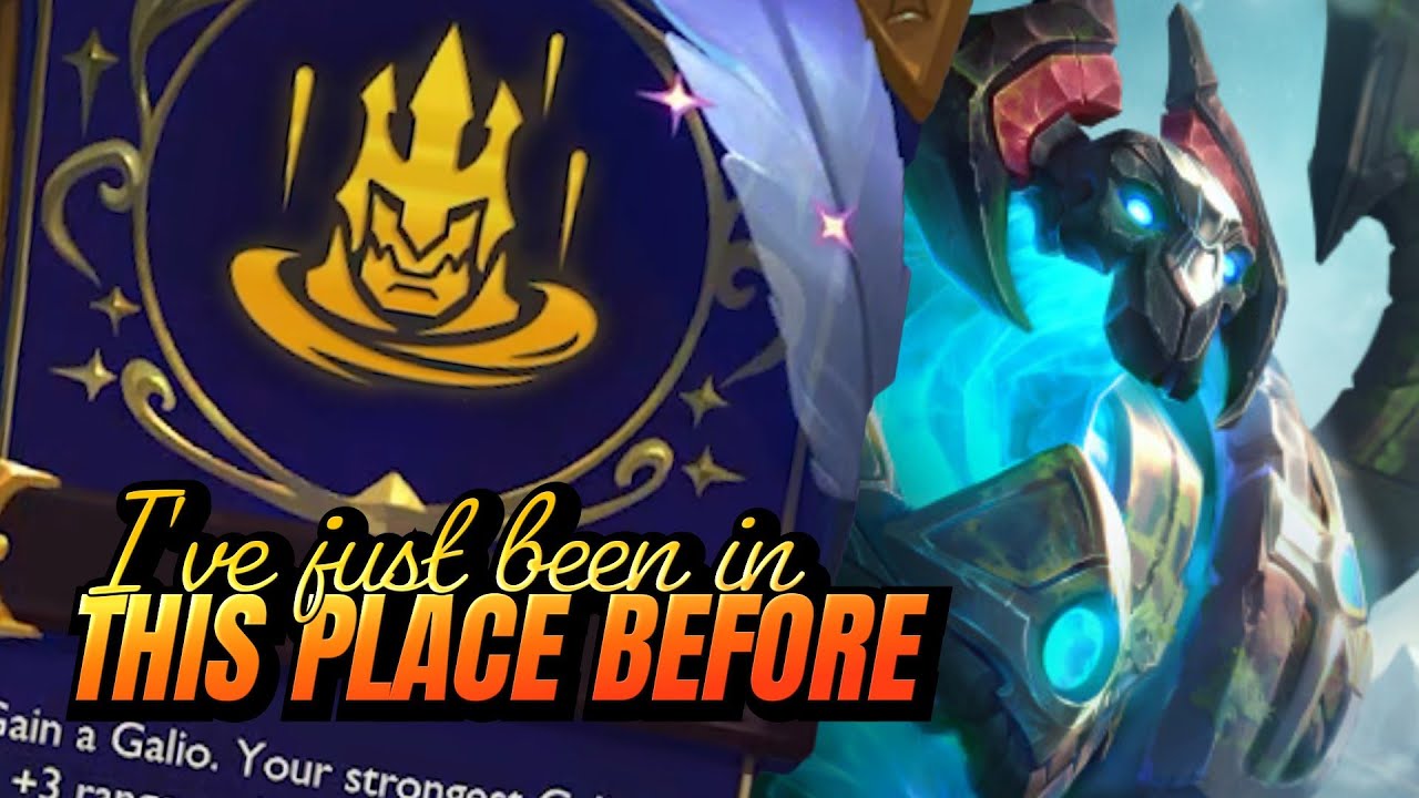 Galio's Deja Vu Rage | Teamfight Tactics - YouTube