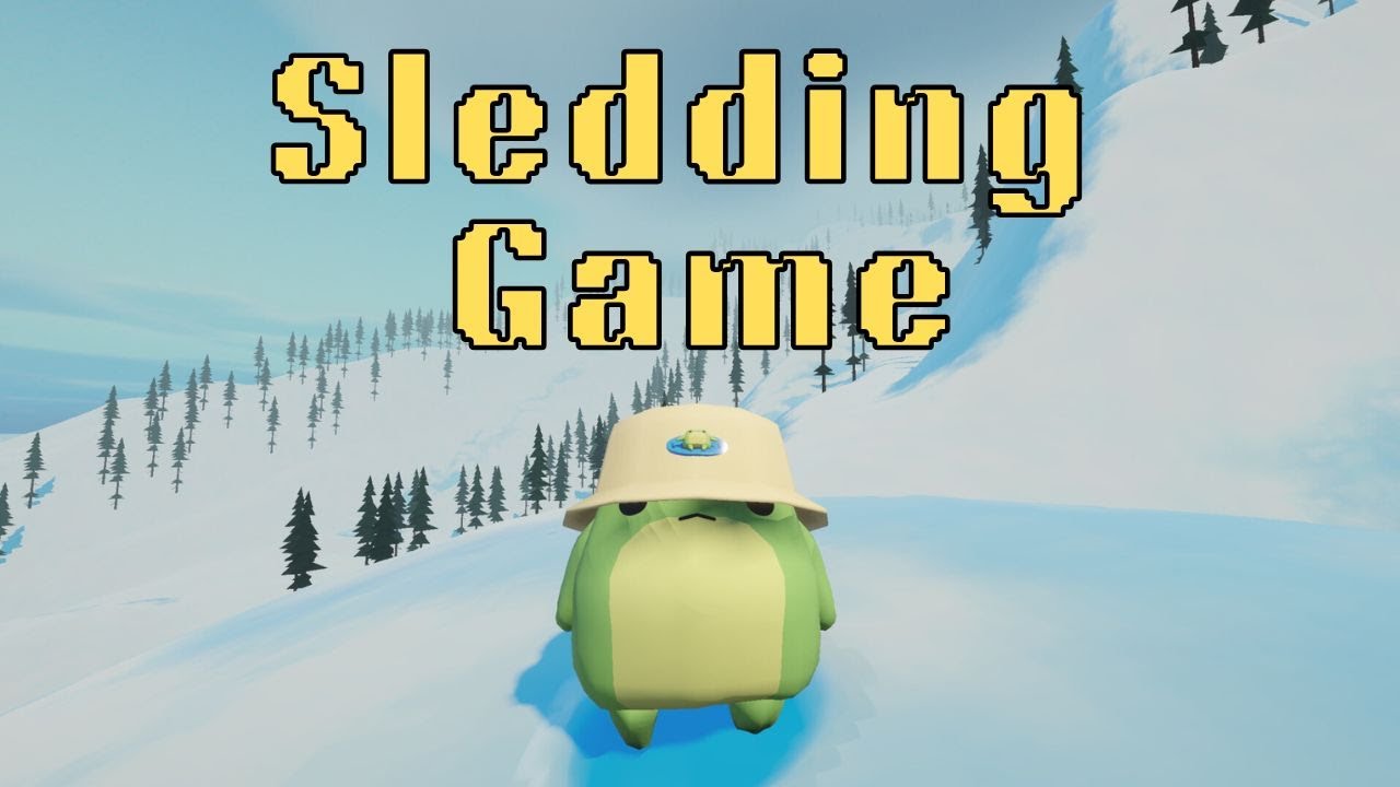 This New Sledding Game Has the Best Community - YouTube