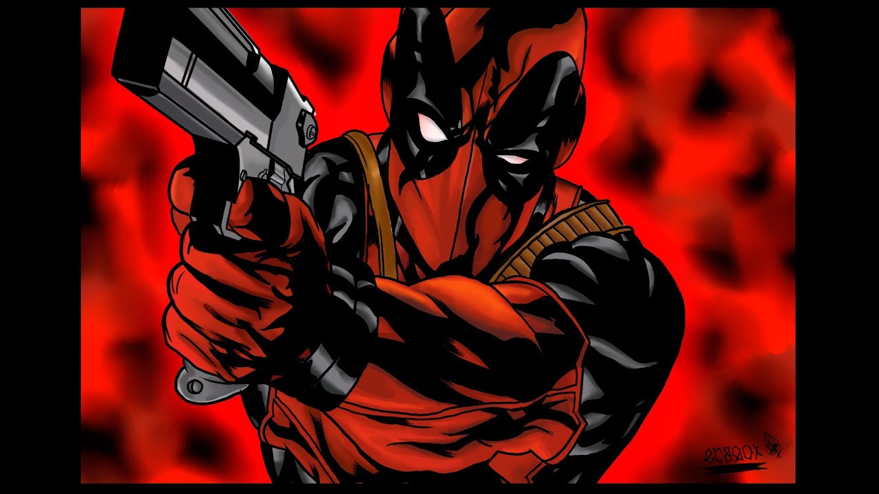 Deadpool Speed Paint by Mr. Eragox - YouTube