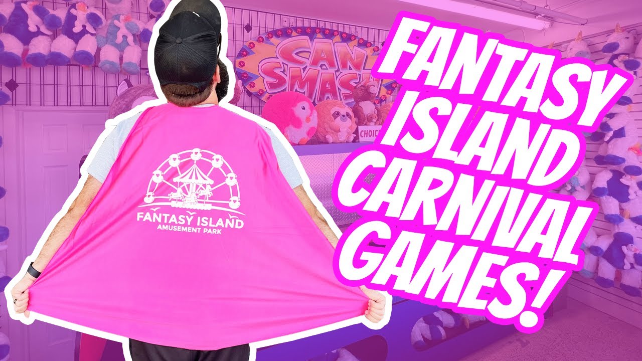 Fantastical Carnival Games at Fantasy Island in New Jersey - YouTube