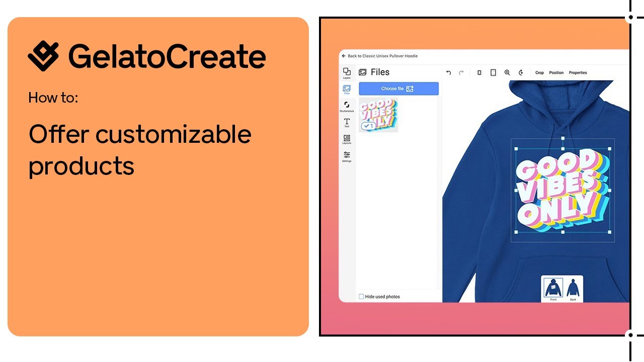 How to offer customizable products - YouTube
