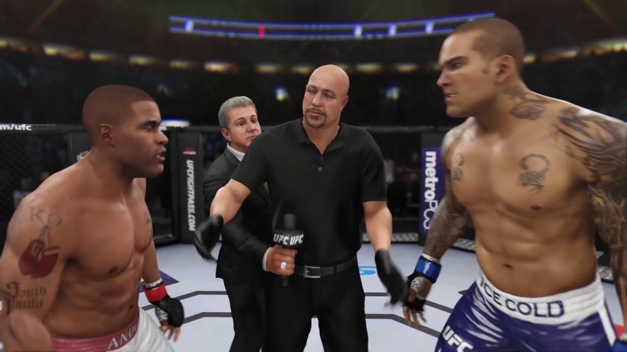 EA Sports UFC 3 Andre Bishop vs Isaac Frost - YouTube