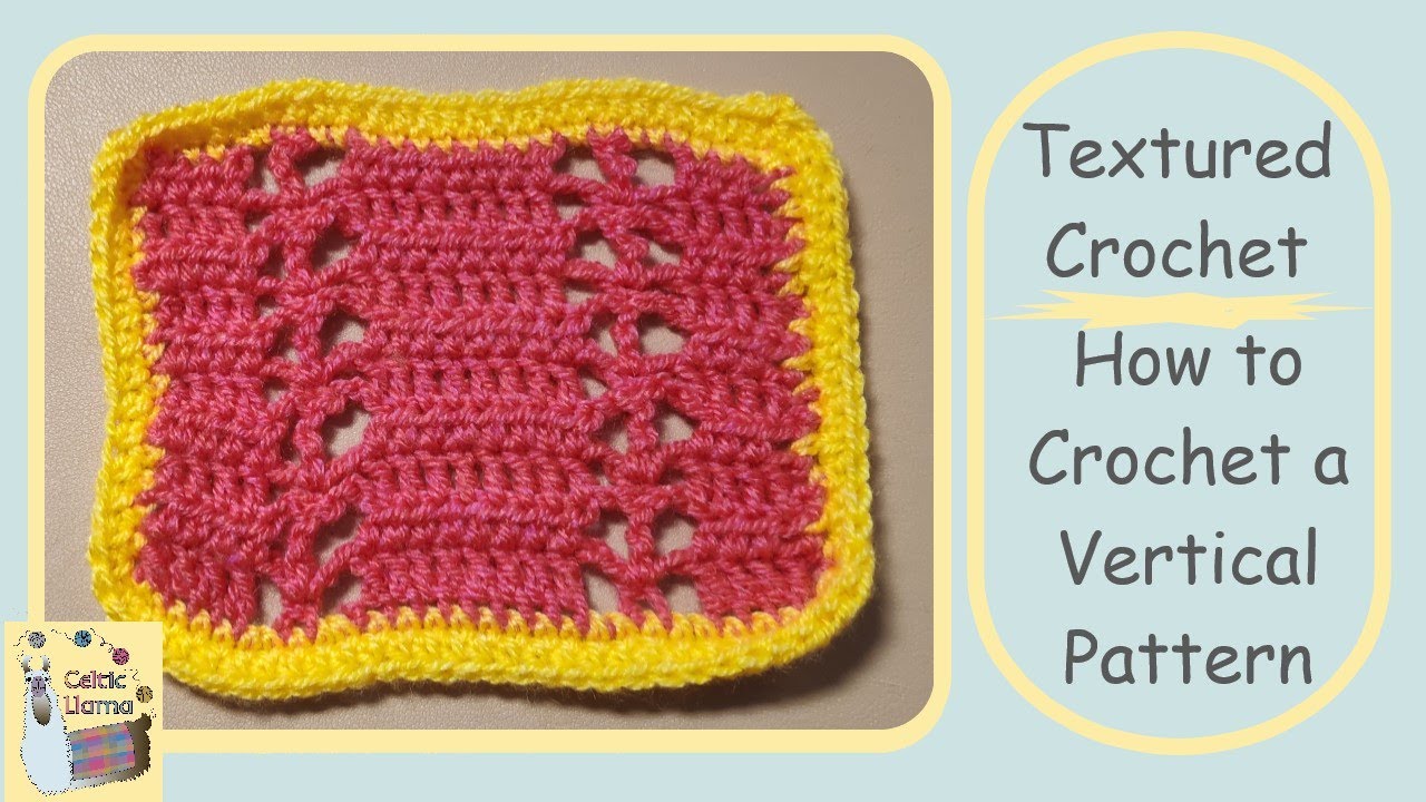 How to Crochet a Vertical Stripes Crochet Pattern - Super Easy Crochet ...