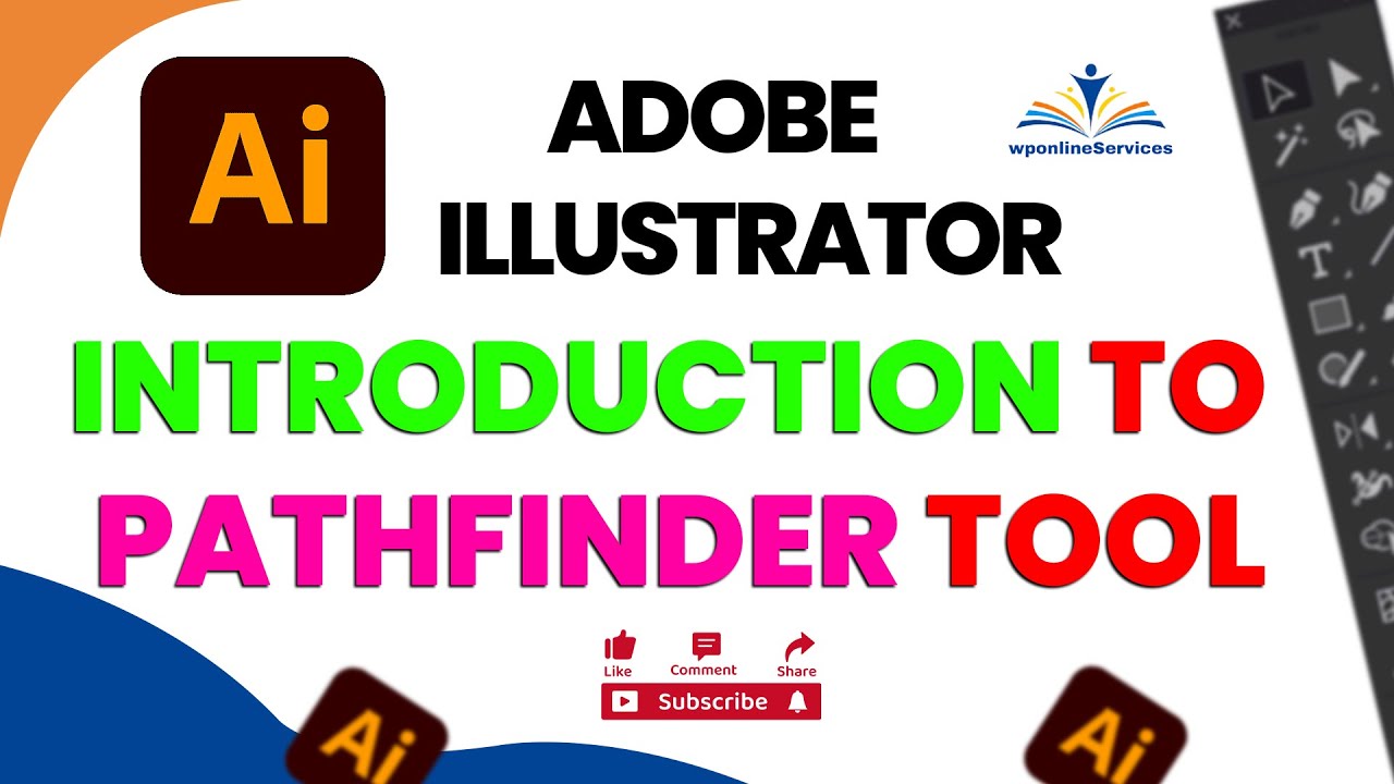 Introduction to Pathfinder Tool in Adobe Illustrator | Shape Editing ...