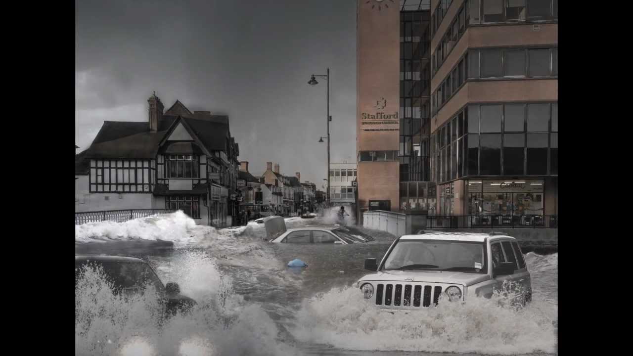 Photoshop CS6 Making Street Flood (VFX Breakdown) - YouTube