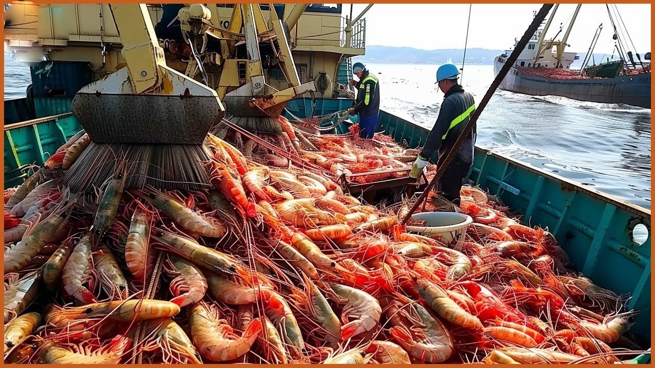 American Fishermen Use Trawls And Traps To Catch Hundreds of Tons of ...
