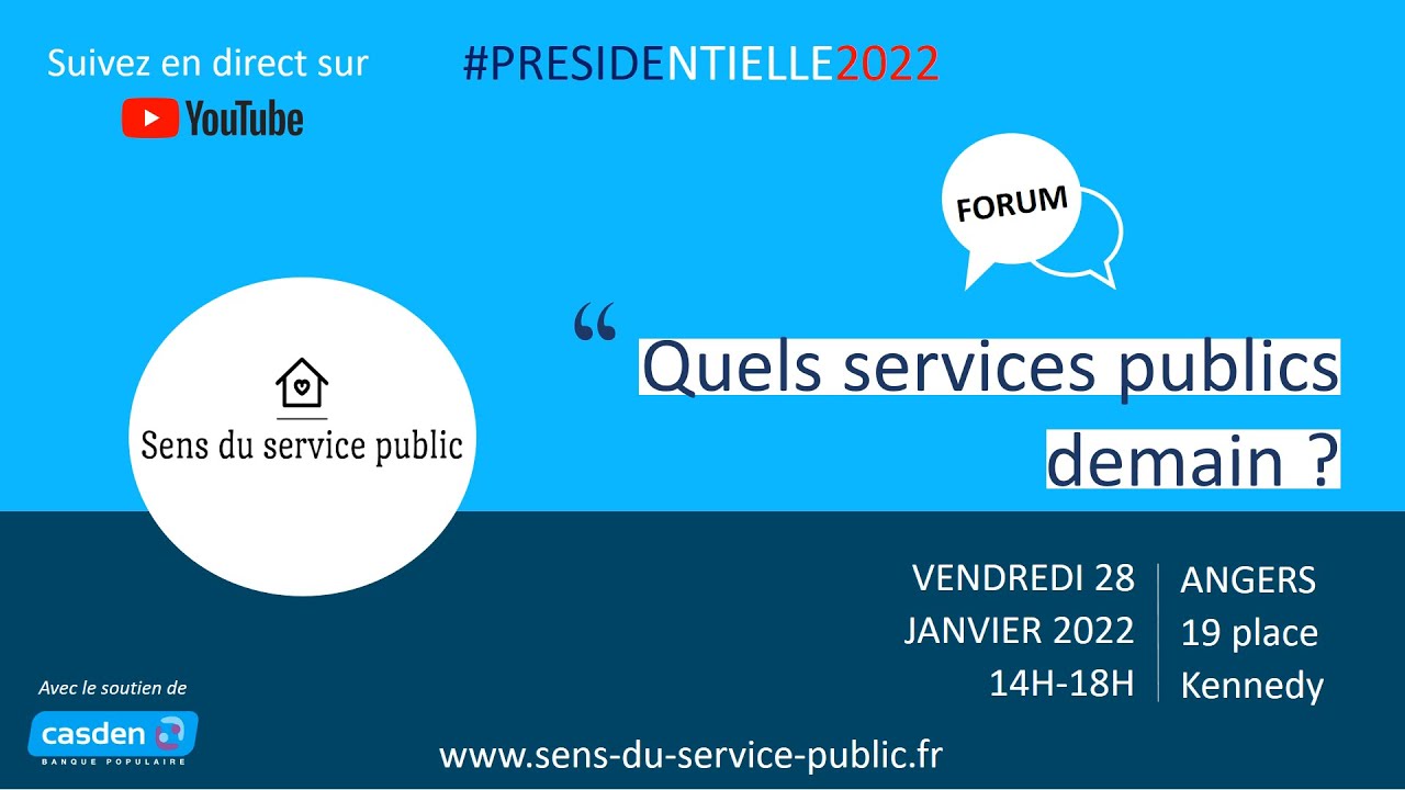 Forum Sens du service public - YouTube