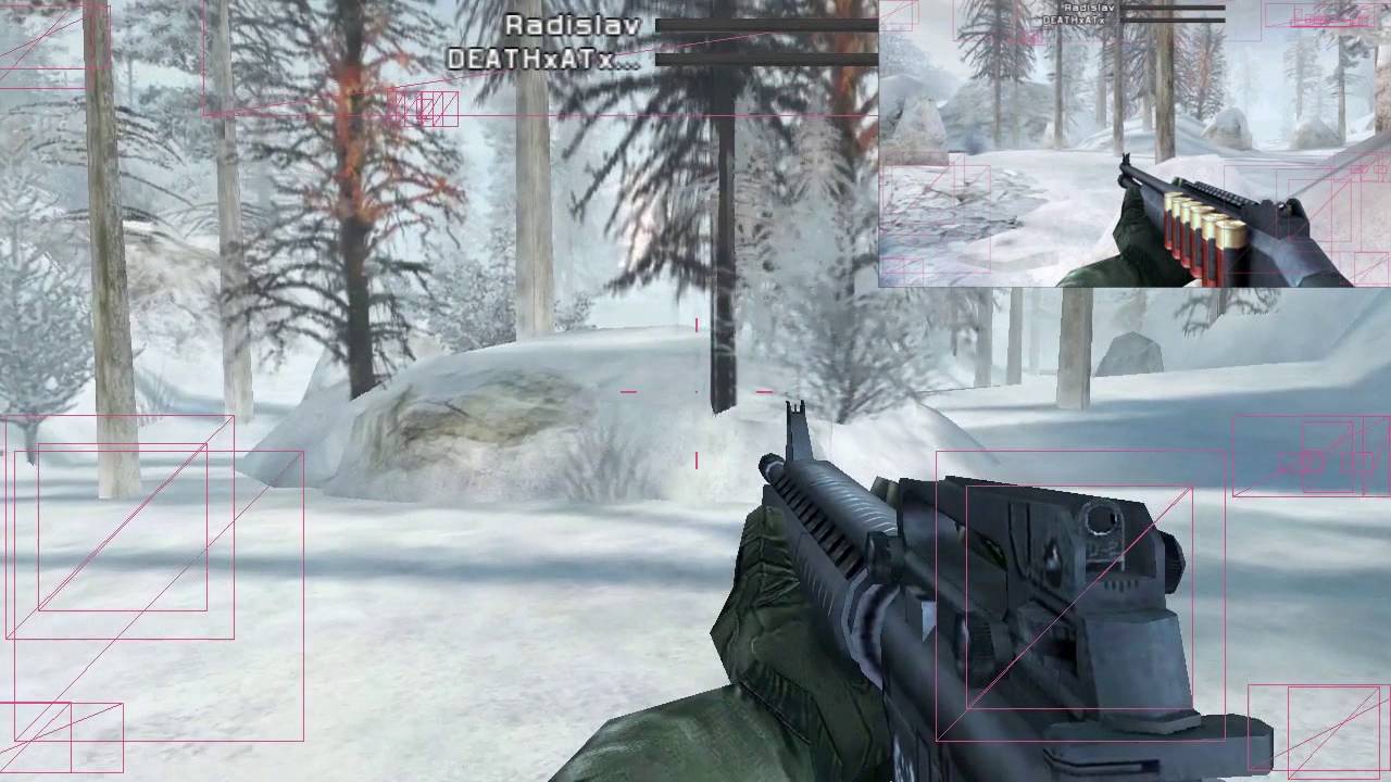 MC2 Challenge: Gun game with virtual sticks - YouTube