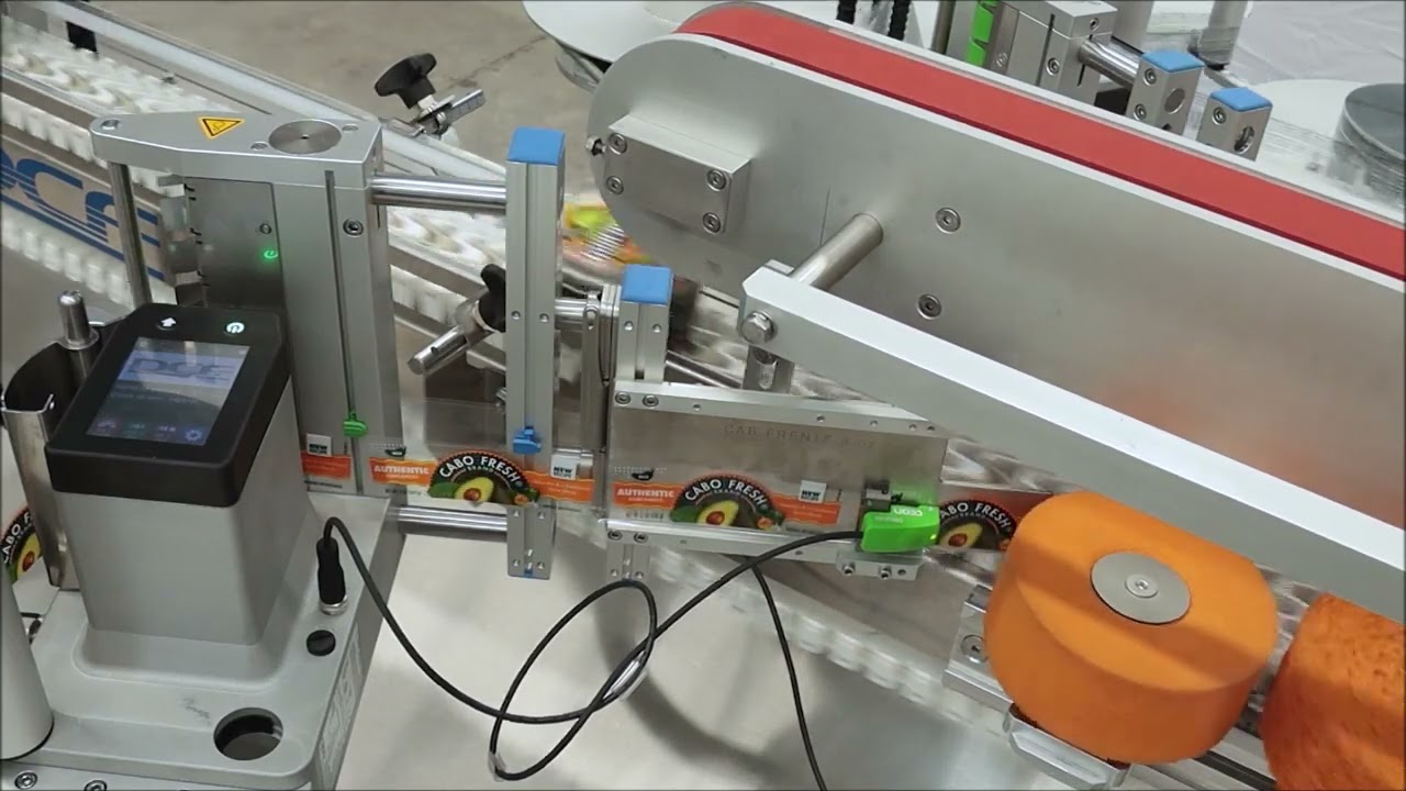 cab IXOR label applicator - YouTube