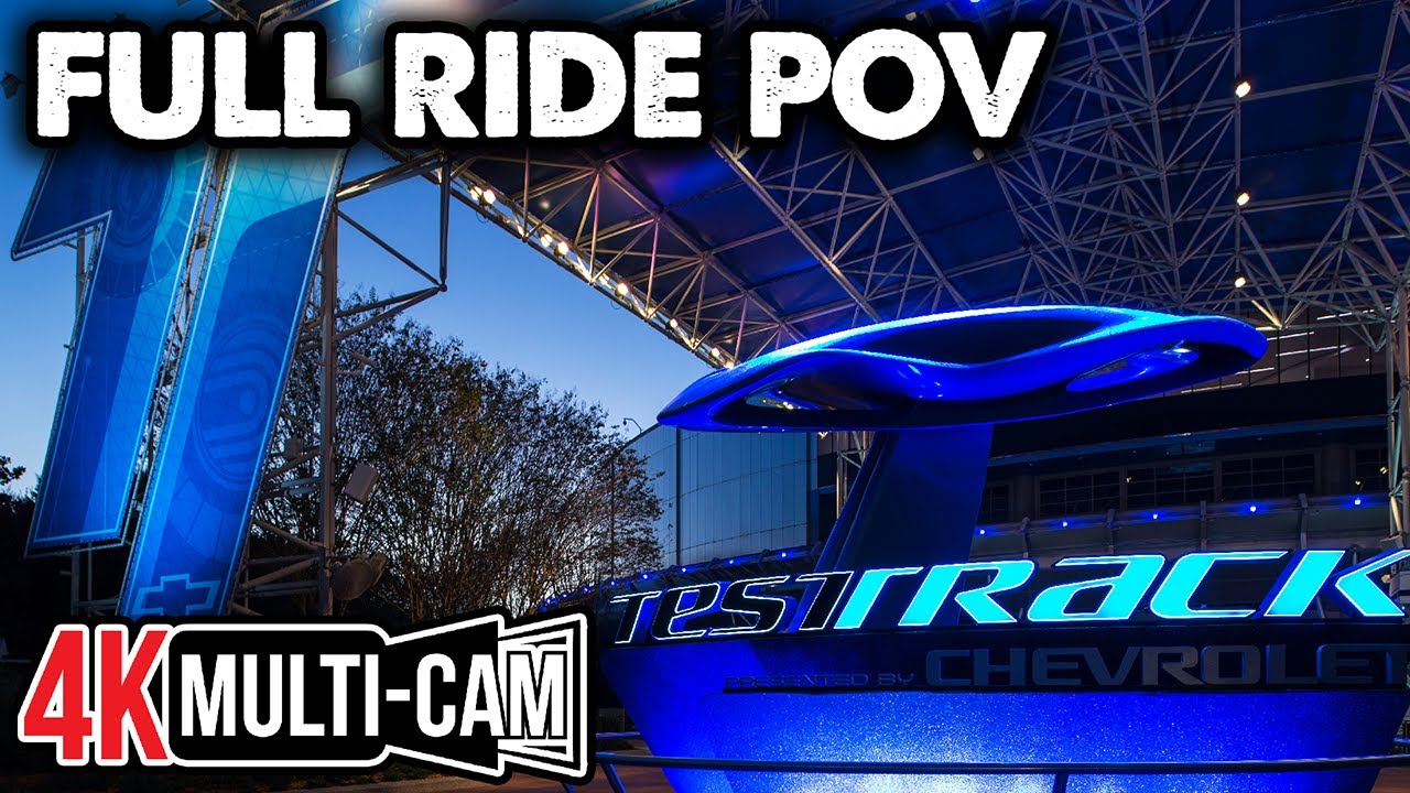Test Track 2.0 - Full Ride POV - 4K Multicam - YouTube