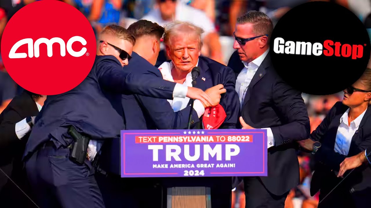 DONALD TRUMP STOCK JUST EXPLODED AMC GME & DJT STOCK MOASS IS NEAR ...