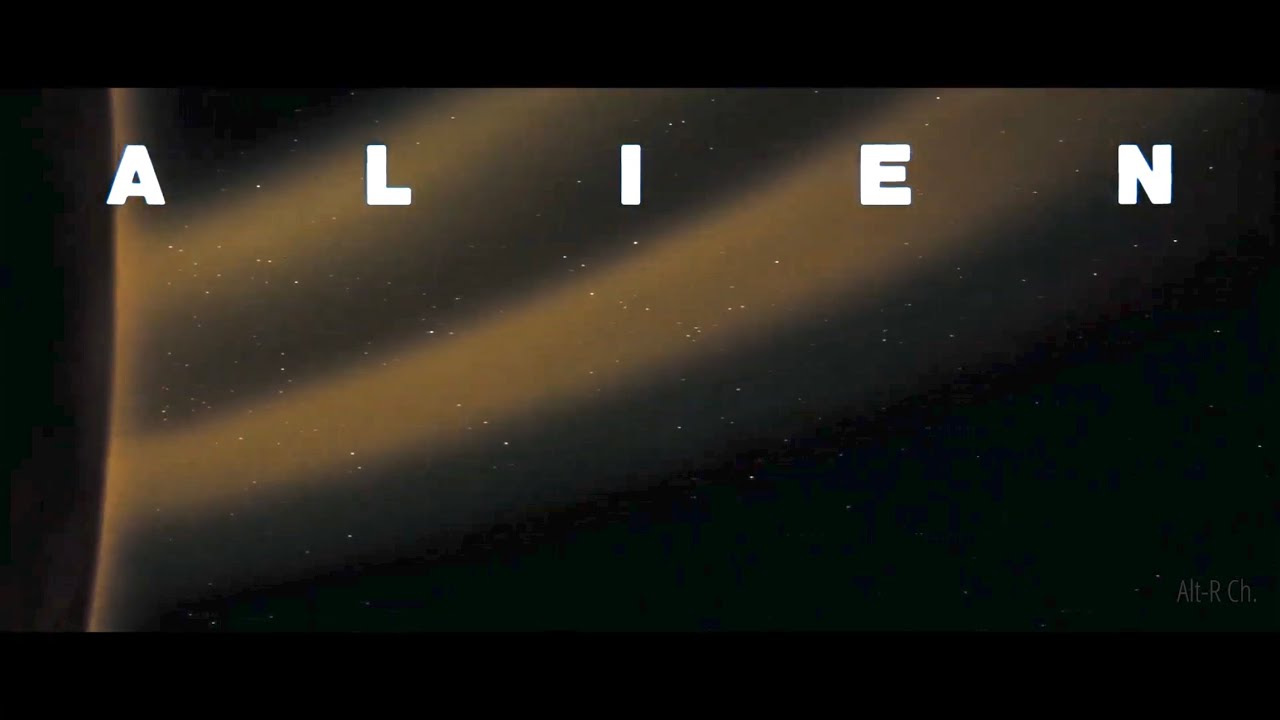 Alien 1979 Opening Title and Credits to Widescreen Blu-ray Disc - YouTube